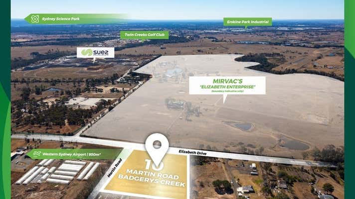 Sold Development Site & Land at 10 Martin Road, Badgerys Creek, NSW ...
