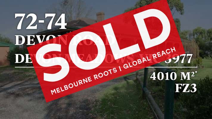 Sold Other Property at 72-74 Devon Road, Devon Meadows, VIC 3977 ...