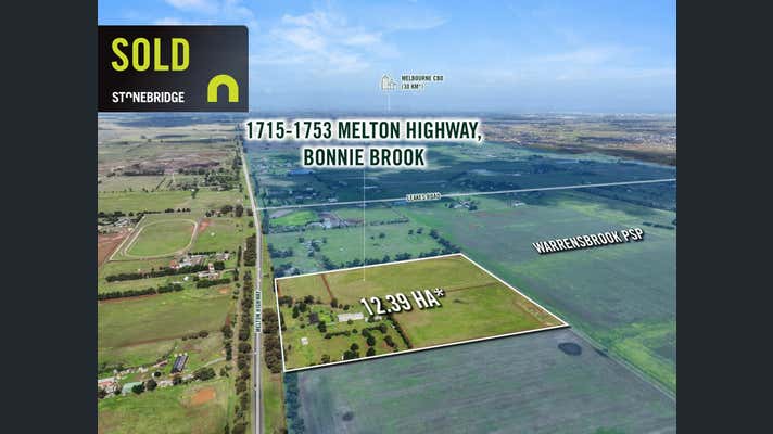 Sold Development Site & Land at 1715-1753 Melton Highway, Bonnie Brook ...