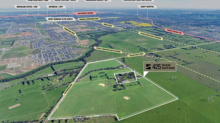 425 Officer South Road, Officer South, VIC 3809 - Development Site ...