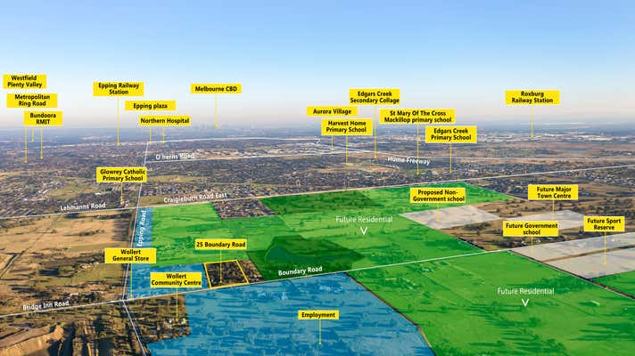 Sold Development Site & Land at 25 Boundary Road, Wollert, VIC 3750 ...