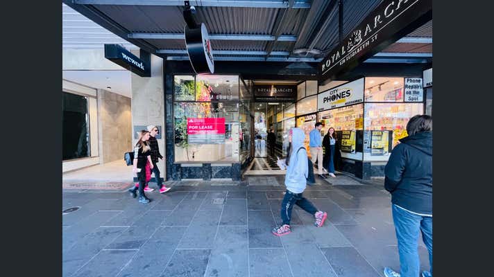 Leased Shop & Retail Property at Royal Arcade , 150 Elizabeth Street ...