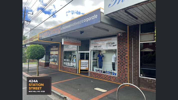 Leased Shop & Retail Property at 424A STATION STREET, Box Hill, VIC ...