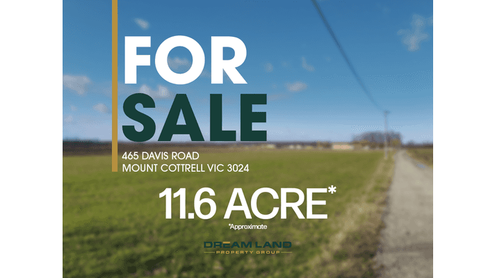 465 Davis Road, Mount Cottrell, VIC 3024 - Development Site & Land For ...