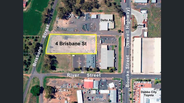 4 Brisbane Street, Dubbo, NSW 2830 - Development Site & Land For Lease ...