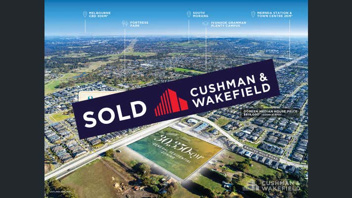 Sold Development Site & Land at 811-821 Bridge Inn Road, Doreen, VIC ...