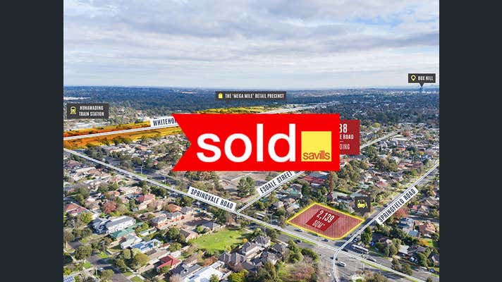 Sold Development Site & Land at 86-88 Springvale Road, Nunawading, VIC ...
