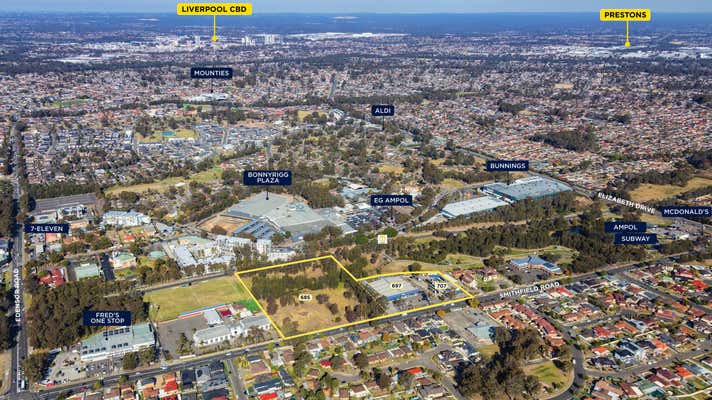 685, 697 and 707 Smithfield Road, Edensor Park, NSW 2176 - Development ...