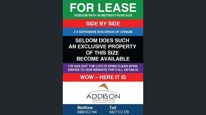 170 & 172 Argyle Street, Traralgon, VIC 3844 - Industrial & Warehouse ...