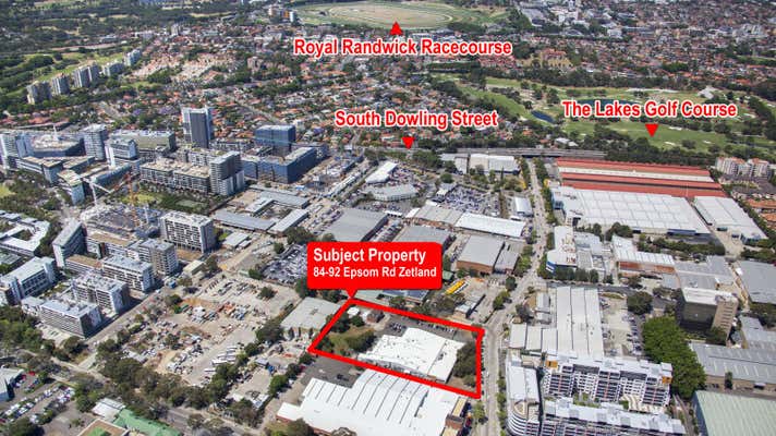 Sold Development Site & Land at 84-92 Epsom Road, Zetland, NSW 2017 ...