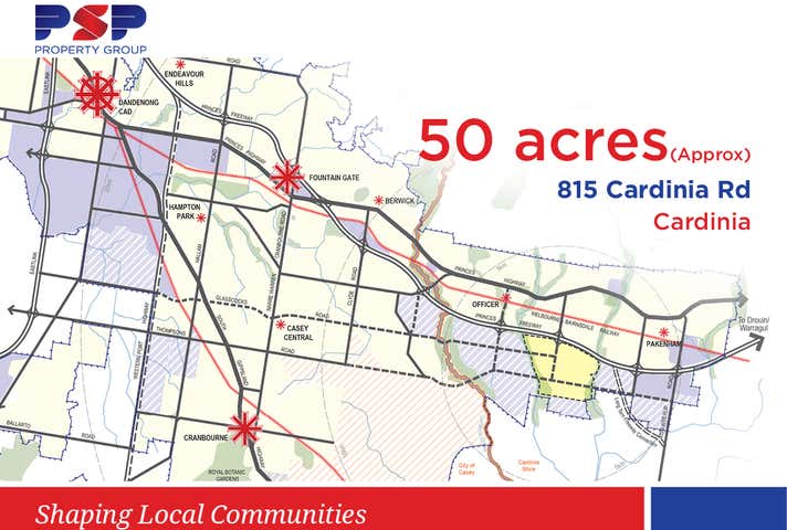 Development Sites & Land Property For Sale in Cardinia, VIC 3978