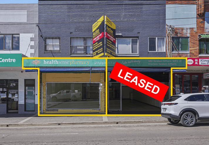 Leased Shop & Retail Property at 278 & 280 Kingsgrove Rd, Kingsgrove ...