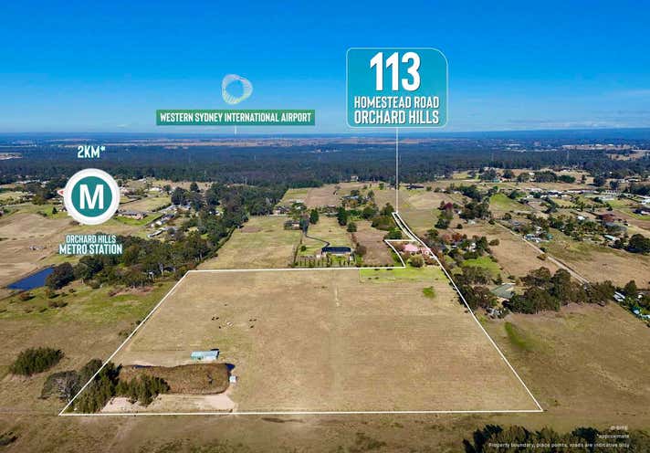 113 Homestead Road, Orchard Hills, NSW 2748 - Development Site & Land ...