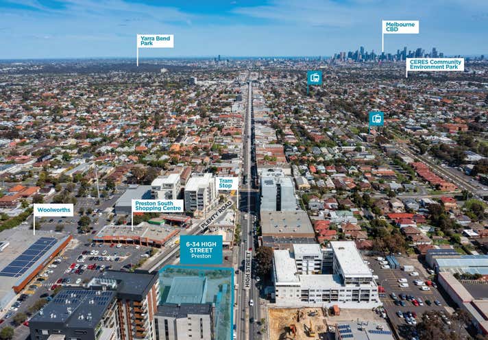 Sold Development Site & Land at 6-34 High Street, Preston, VIC 3072 ...