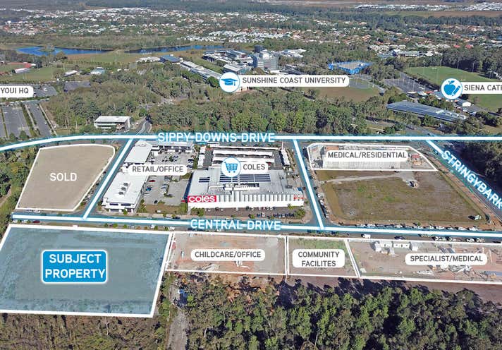 Sold Development Site & Land at Lot 3 Central Drive, Sippy Downs, QLD 4556 - realcommercial