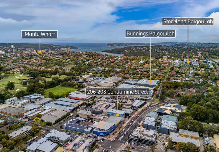 Leased Shop & Retail Property at 206-208 Condamine Street, Balgowlah ...