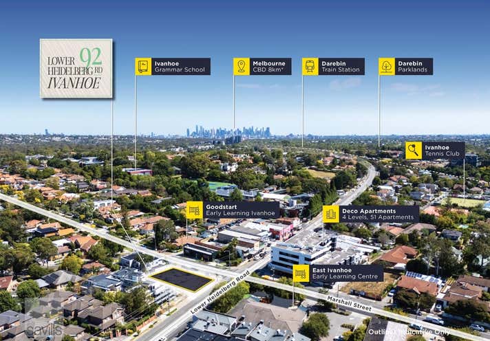 92 Lower Heidelberg Road, Ivanhoe, VIC 3079 - Development Site & Land ...