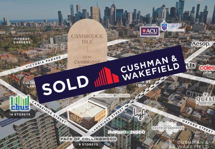 Sold Development Site & Land at 53-57 Cambridge Street, Collingwood ...
