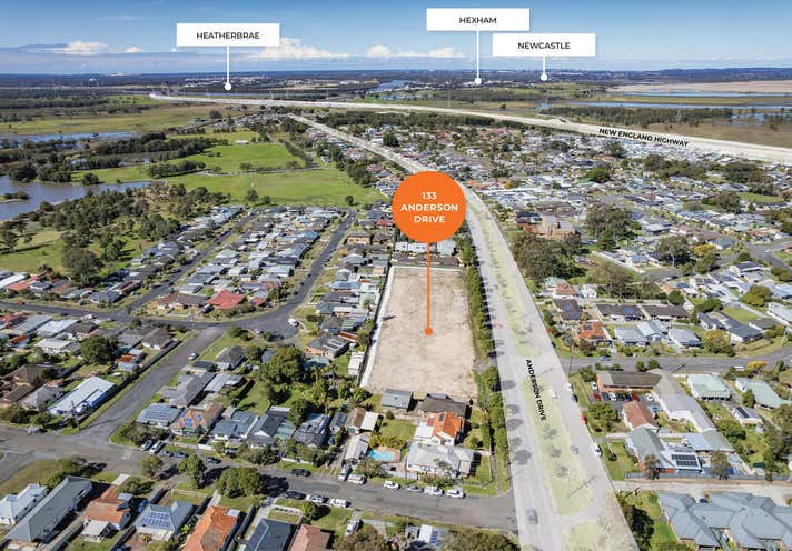 Sold Development Site & Land at 133 Anderson Drive, Tarro, NSW 2322 ...
