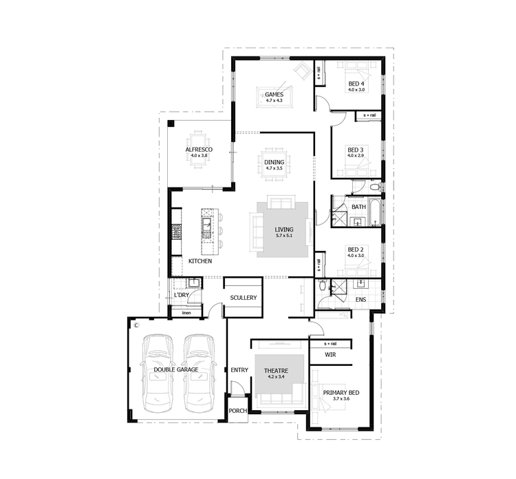 Amery 280 Home Design & House Plan by Celebration Homes