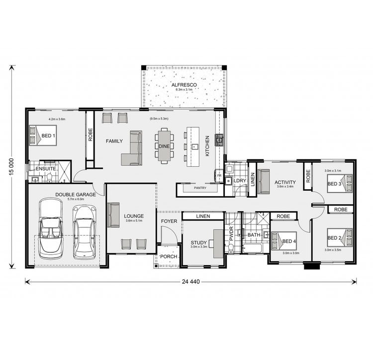 Calamvale Home Design & House Plan by G.J. Gardner Homes Adelaide Hills