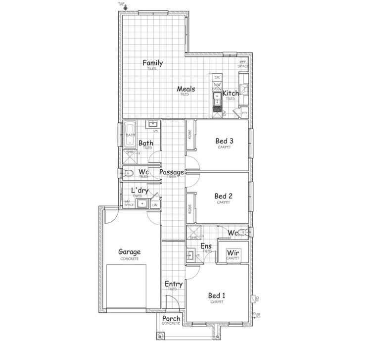 Imperial 165 Home Design & House Plan by Addison Homes