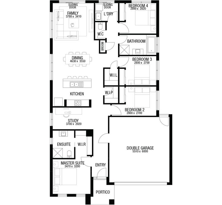 Amira Home Design & House Plan by Metricon Homes