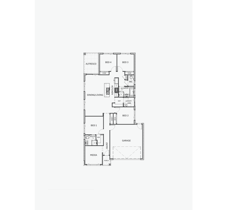 Sophie 185 - Verano Home Design & House Plan by Precision Living