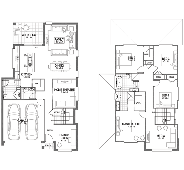 Genoa 29 Home Design & House Plan by New Living Homes