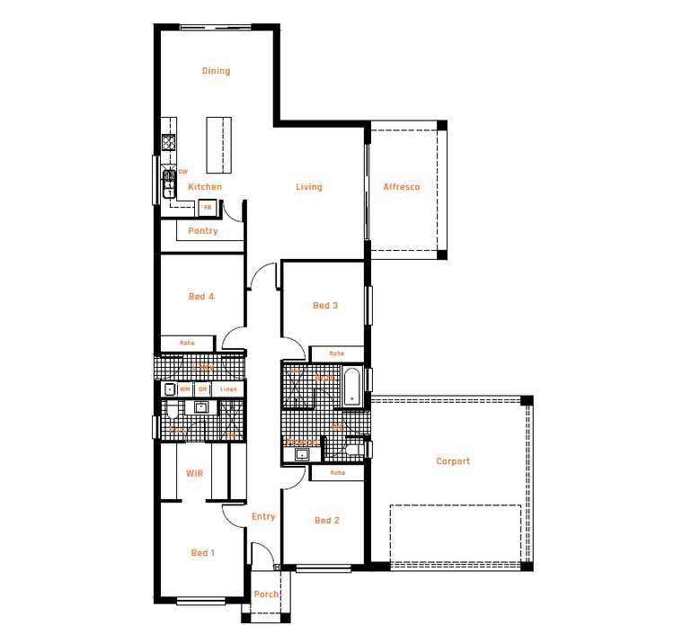 Bungalow 209 Home Design & House Plan by HPG Homes