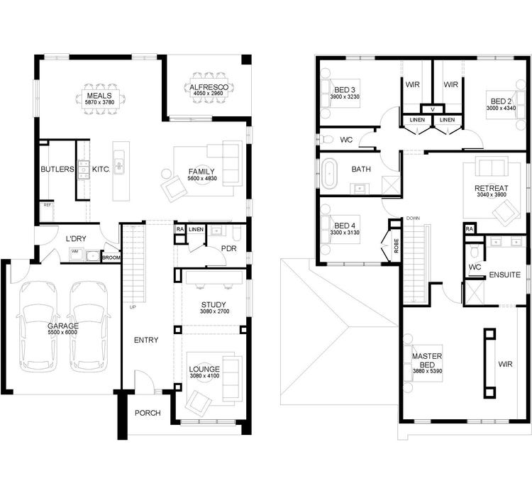 Melrose Home Design & House Plan by Sherridon Homes