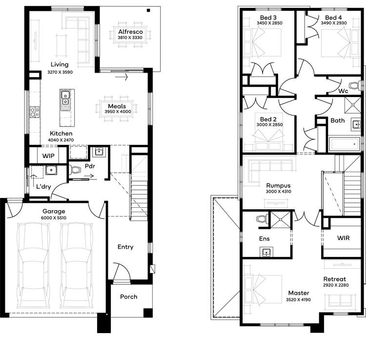 Colston 26 Home Design & House Plan by Simonds Homes