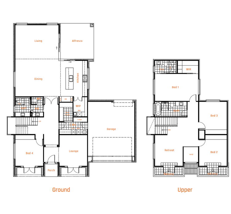 Nixon 368 Home Design & House Plan by HPG Homes