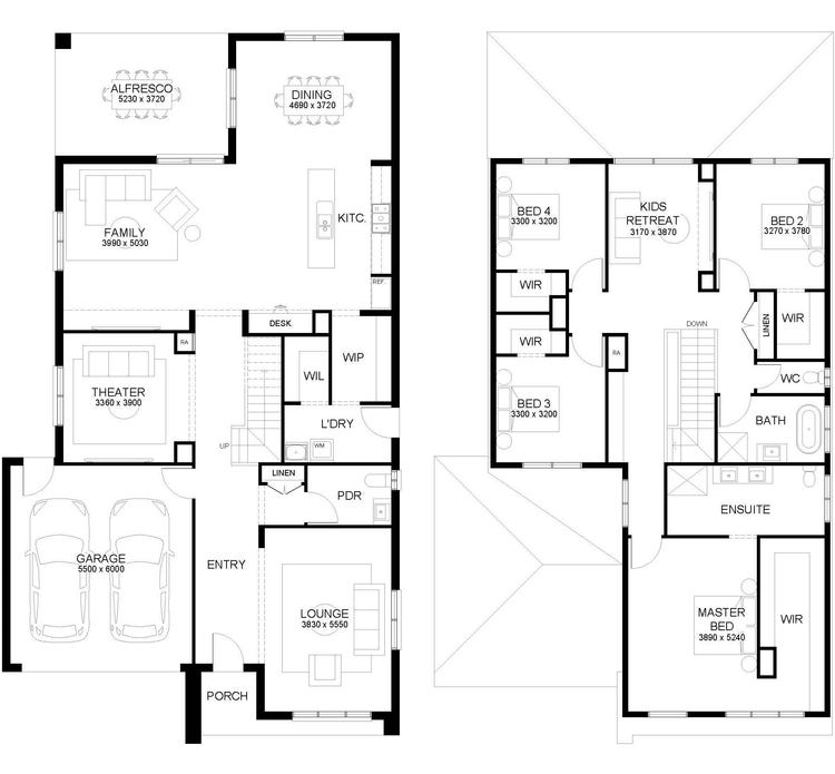 Manhattan Home Design & House Plan by Sherridon Homes