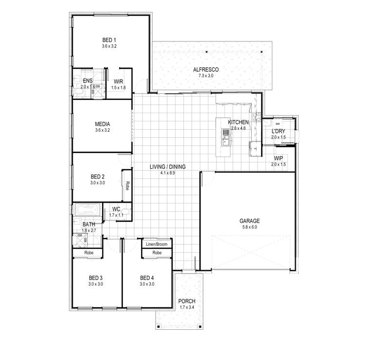 Mitchell Home Design & House Plan by Vantage Building Group
