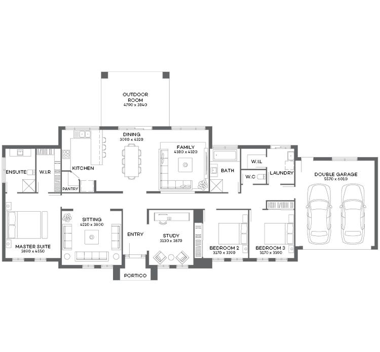 Kalarney Home Design & House Plan by Metricon Homes QLD Pty Ltd