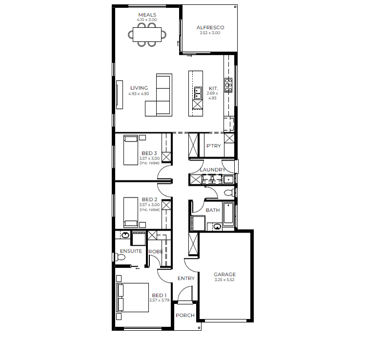 Aviva Home Design & House Plan by Hickinbotham