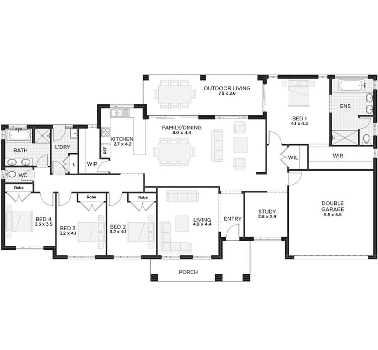 Castile Homestead Home Design & House Plan by Champion Homes
