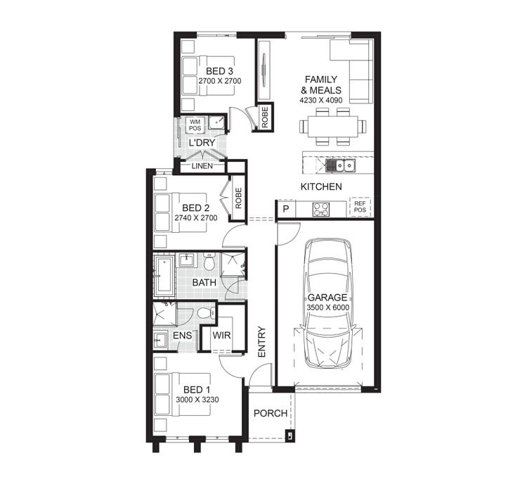 Bancroft Home Design & House Plan by JG King Homes