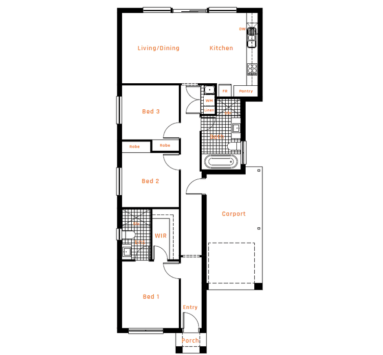 Cottage 123 Home Design & House Plan by HPG Homes
