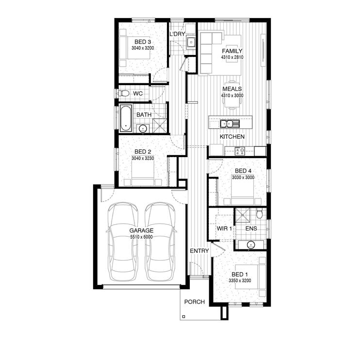 Drake Home Design & House Plan by Burbank Homes