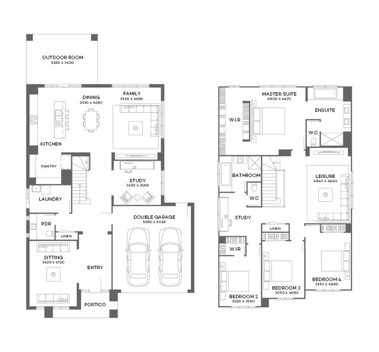 Glendale Home Design & House Plan by Metricon Homes QLD Pty Ltd