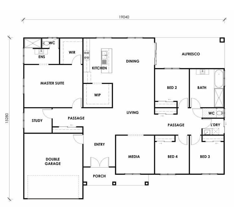 Tahmoor 305 Home Design & House Plan by Leonard Homes