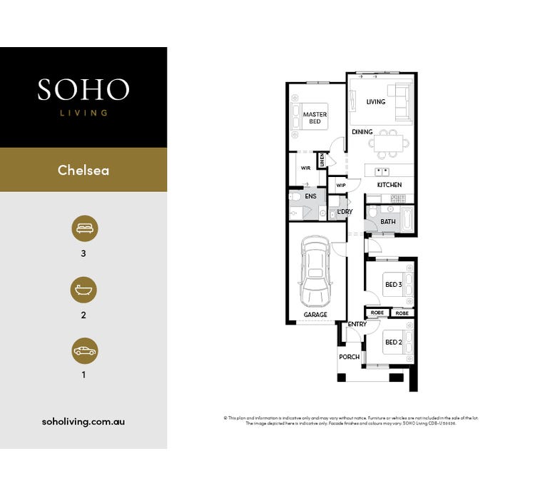 Chelsea Home Design & House Plan by SOHO Living