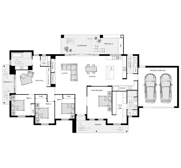 The Riverglen Home Design & House Plan by Weeks Homes