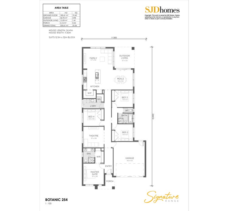 The Botanic Home Design & House Plan by SJD Homes