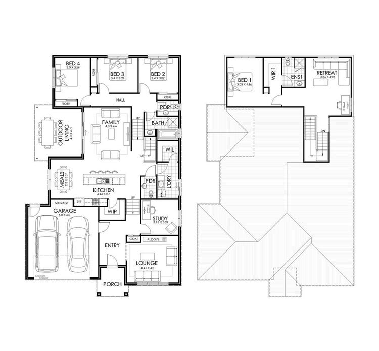 Santa Barbara (Split) Series Home Design & House Plan by Cavalier Homes ...