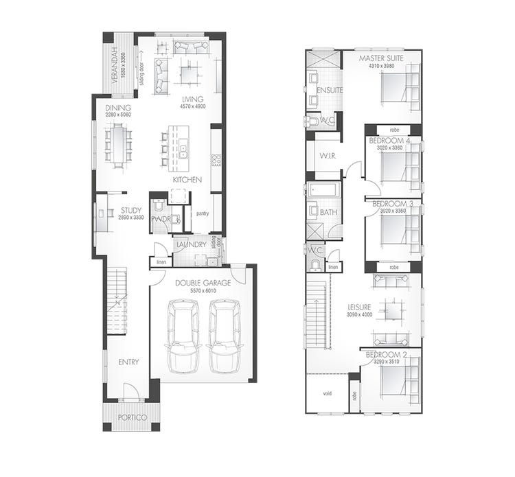 Metro Home Design & House Plan by Metricon Homes QLD Pty Ltd