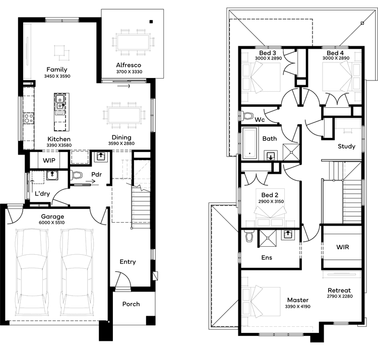 Colston 25 Home Design & House Plan by Simonds Homes