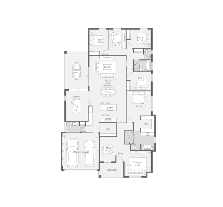 Cleo Home Design & House Plan by Dale Alcock Homes